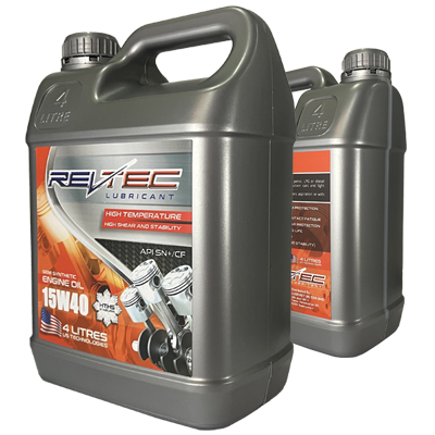 REVTEC Engine Oil - Performance for Daily Drive
